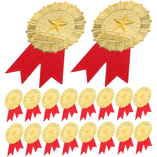 Excellence Sealing Stickers Set 30 Certificate Award Stickers Medal ...