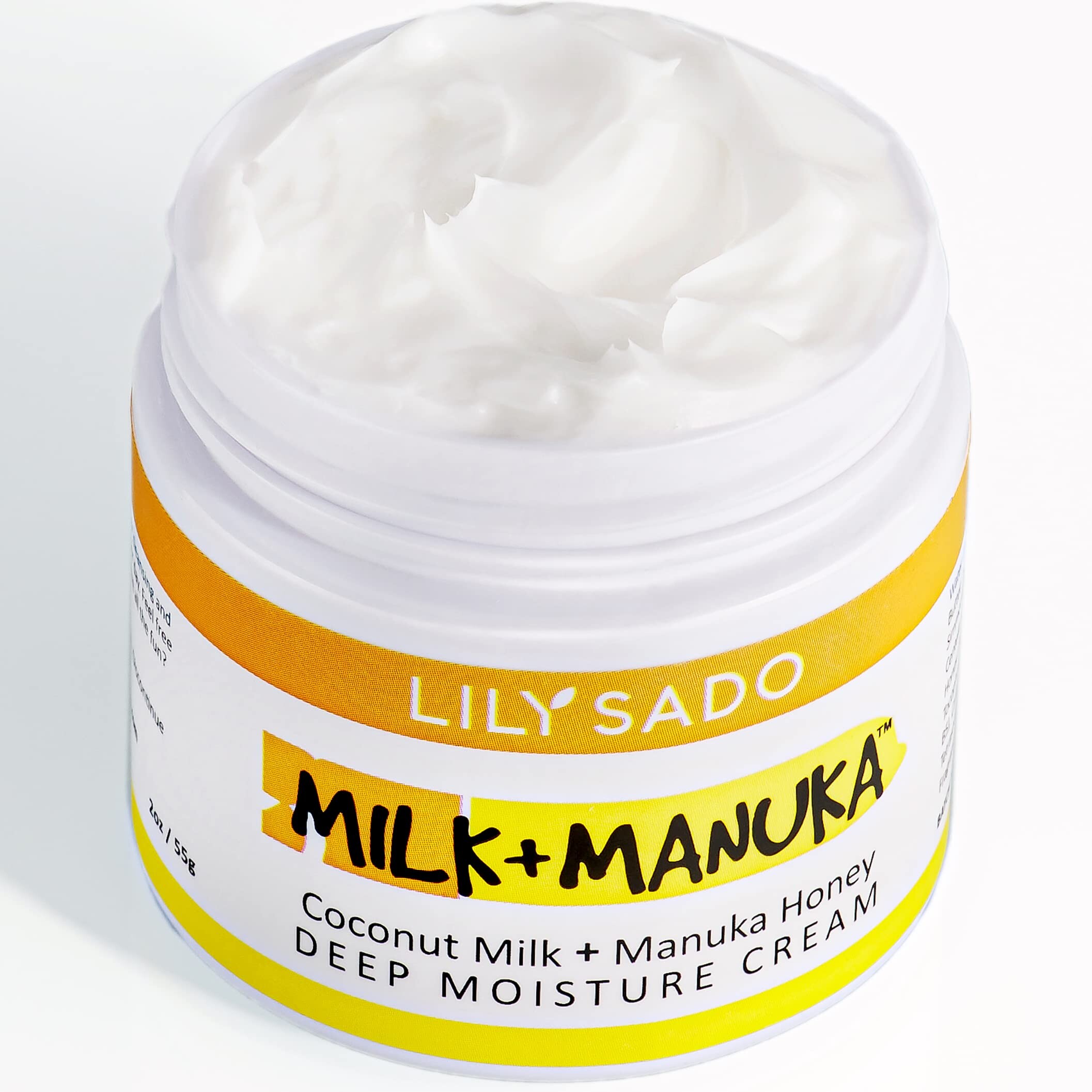 Cr me hydratante naturelle pour le visage au lait de coco et au miel de Manuka LILY SADO - Cr me ...