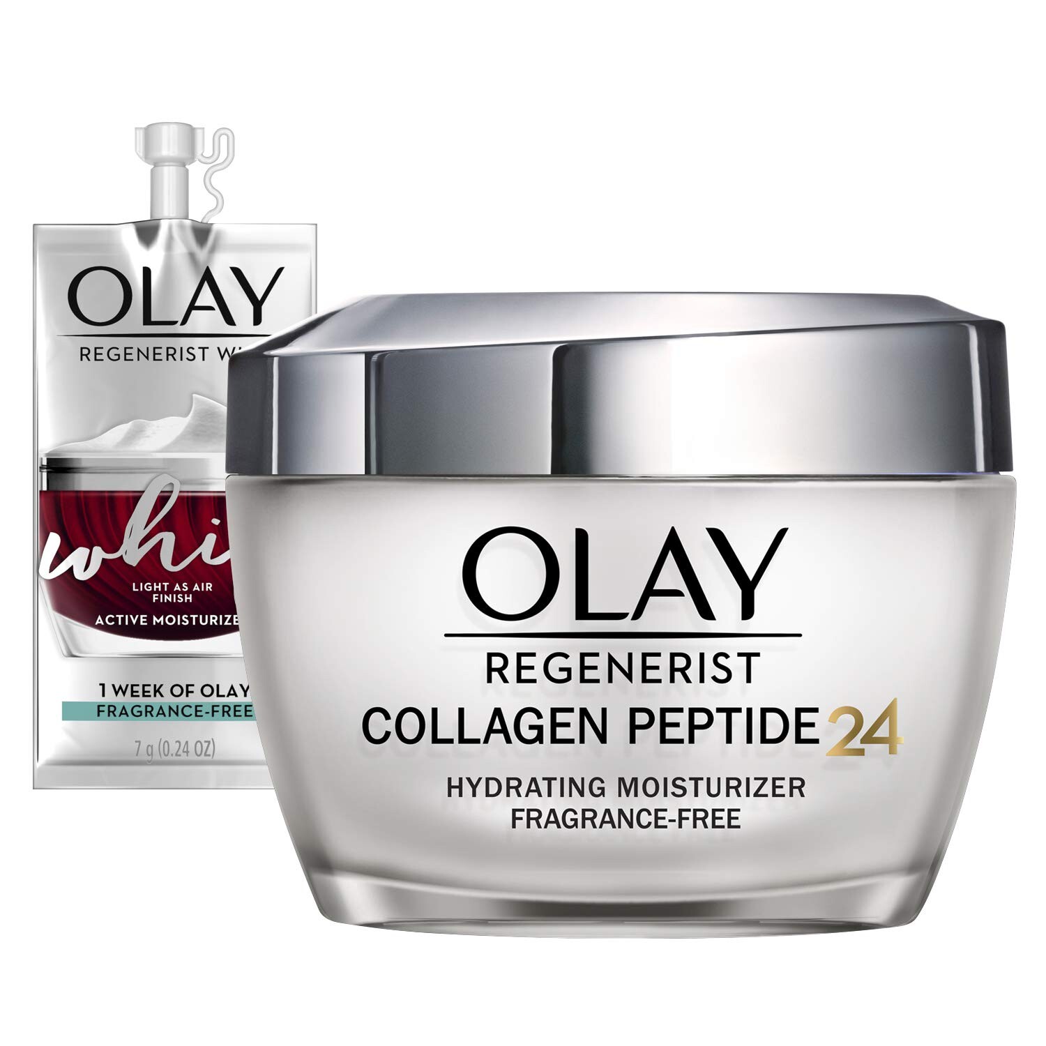 Cr me hydratante pour le visage Olay Regenerist Collagen Peptide 24 avec niacinamide pour une ...