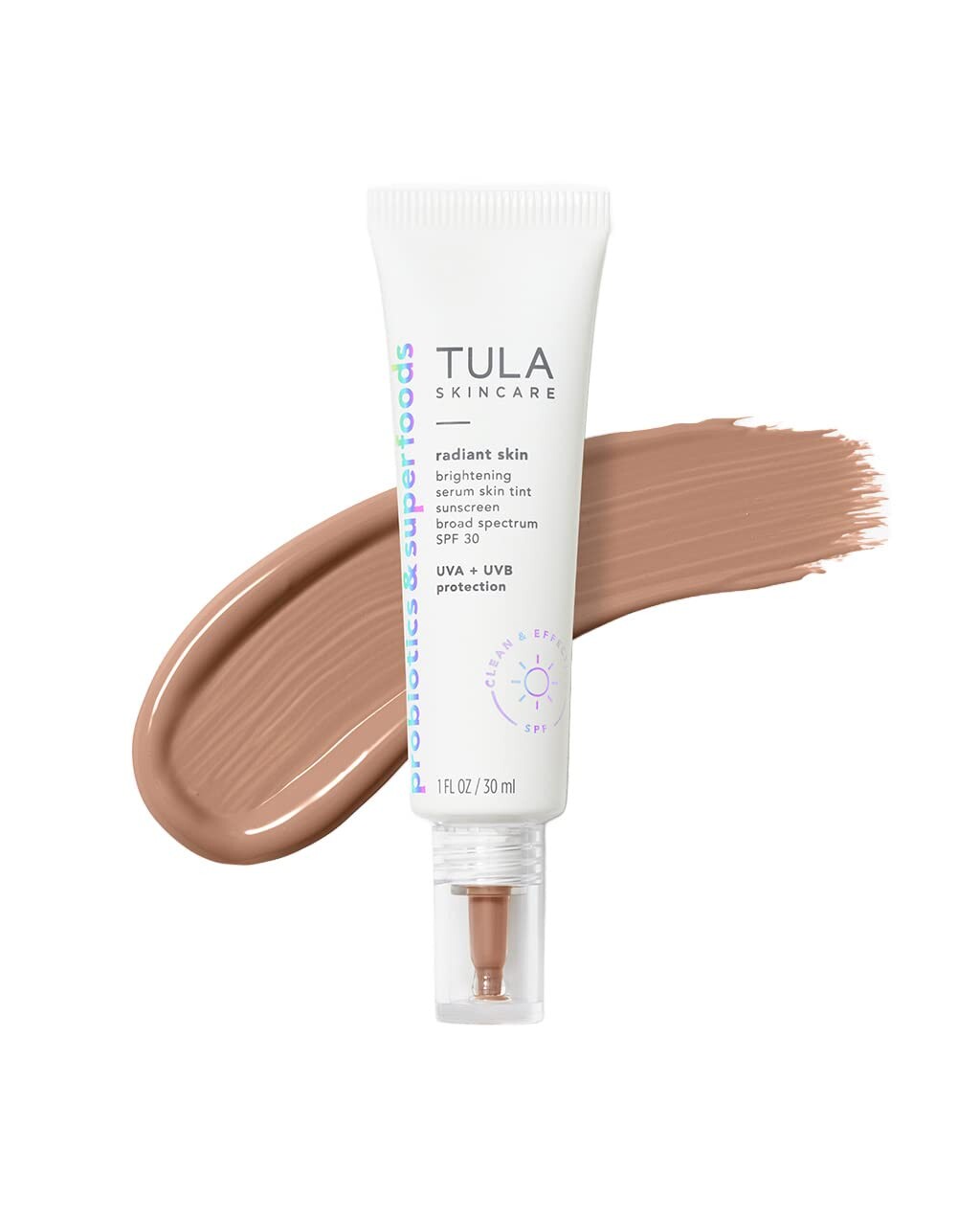 TULA Skin Care Radiant Skin Brightening Serum Skin Tint SPF | Écran ...