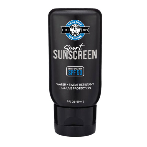 Game Face Sport Sunscreen SPF 50+ Broad-Spectrum Sunblock UVA/UVB ...