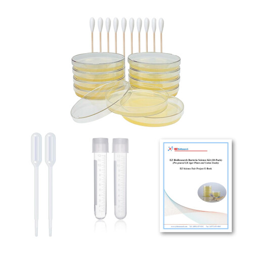 Kit cientνfico de bacterias EZ BioResearch: placas de agar LB pre ...
