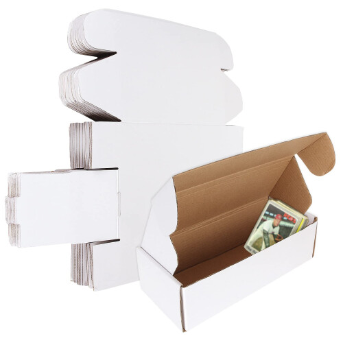 AConnet 20 Pack 500 Count Trading Card Storage Box Corrugated Cardboard ...