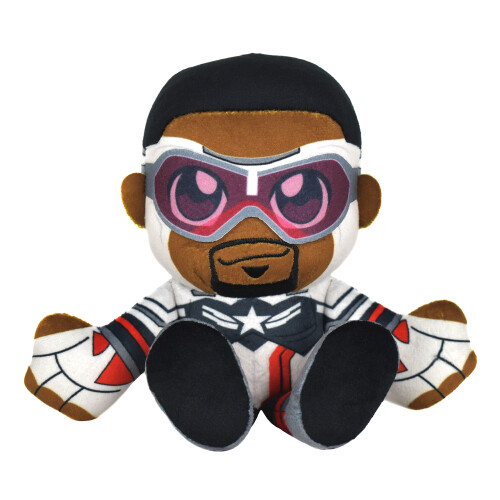 Peluche de Kuricha sentado de 20 cm de Bleacher Creatures, Capit n Am rica de Marvel (gorra de ...