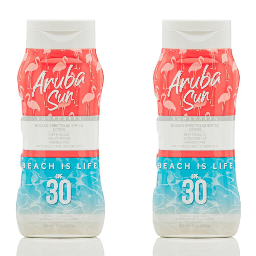 ARUBA SUN SPF 30 Sunscreen Lotion | 2-pack | Aruba Reef Act Compliant ...