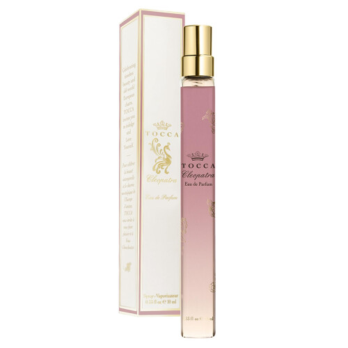 Perfume de viaje para mujer Tocca Cleopatra, 10 ml (0.34 oz) - Floral c lido, pomelo, jazm n ...