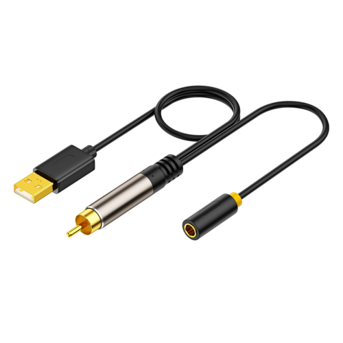 Gold-Plated Digital Coaxial SPDIF Audio Aux Cable 3.5mm Female TV Box ...