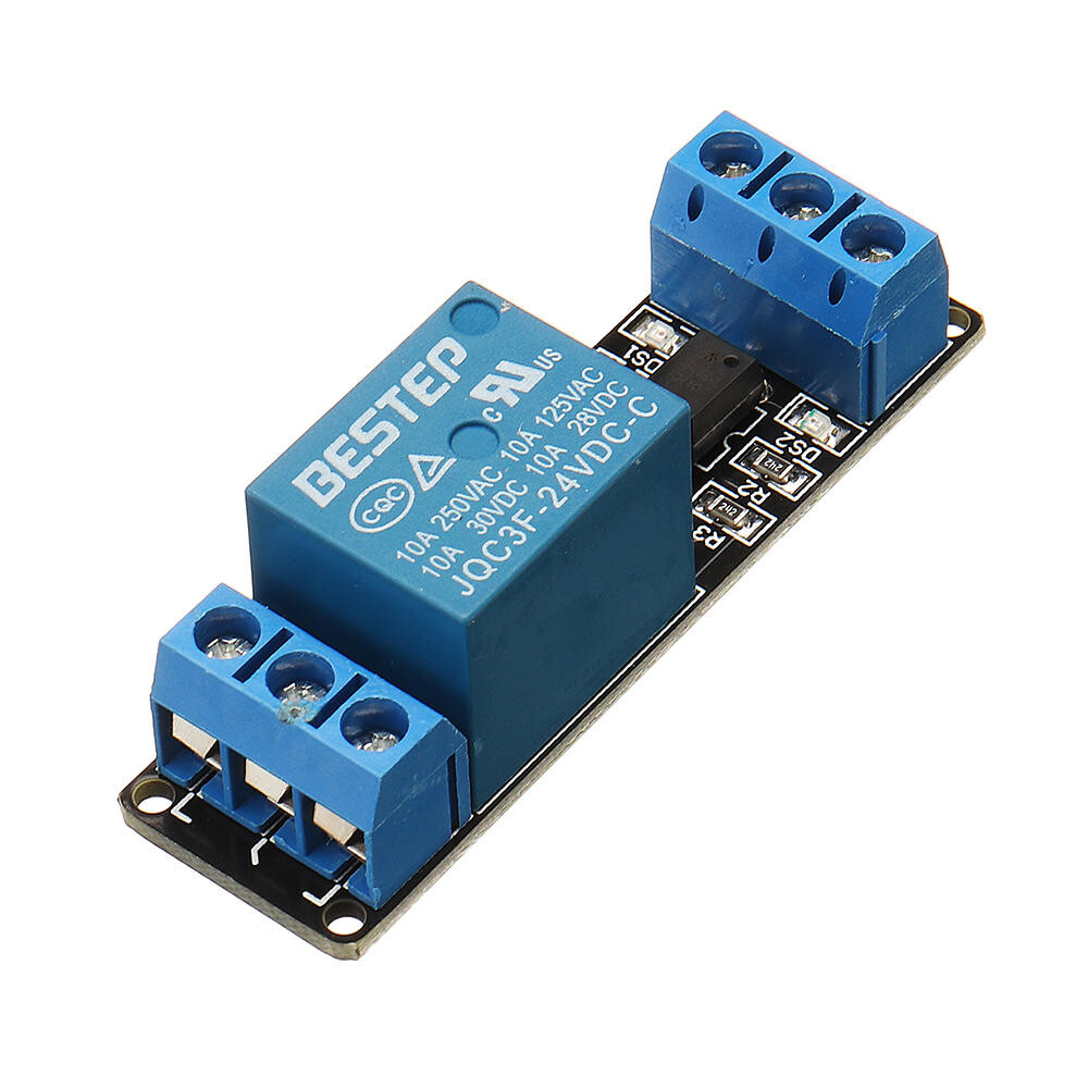 1 Channel 24V Relay Module Optocoupler Isolation With Indicator Input ...