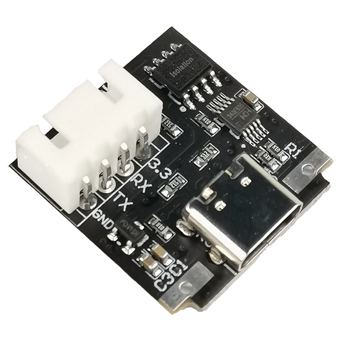 Módulo de placa UART de USB-C a puerto serie Módulo USB a TTL aislado ...