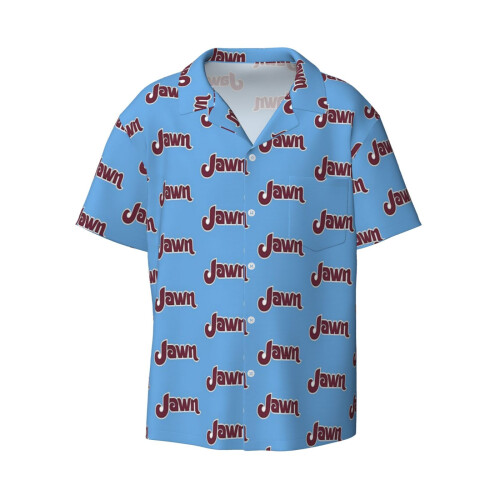 (Jawn X Retro Philly_3973) Men's Hawaiian Shirts Cuban Collar Vintage ...