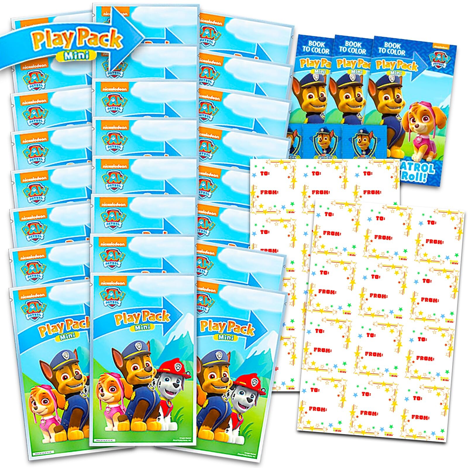 Paw Patrol Classroom Prizes Party Favors - Bundle of 24 Paw Patrol ...