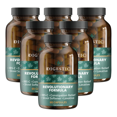 (6 Bottles (360 Count)) Digestic - Laxative for Constipation Relief ...
