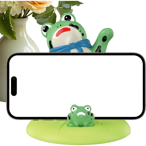 (dancing frog) Cute Phone Stand | Frog Phone Holder Animal Phone Stand ...