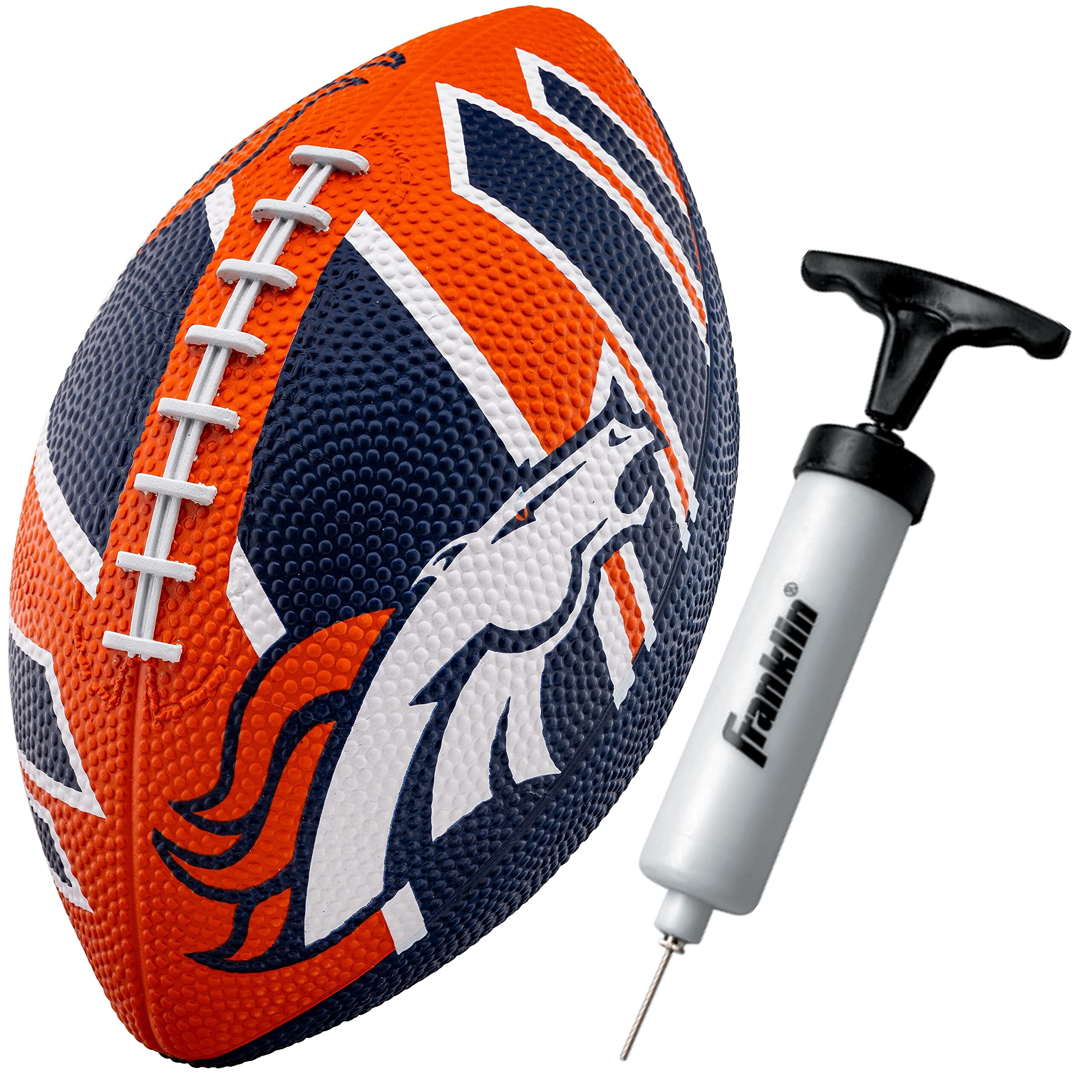 Franklin Sports NFL Denver Broncos Football - Youth Football - Mini 8.5 ...