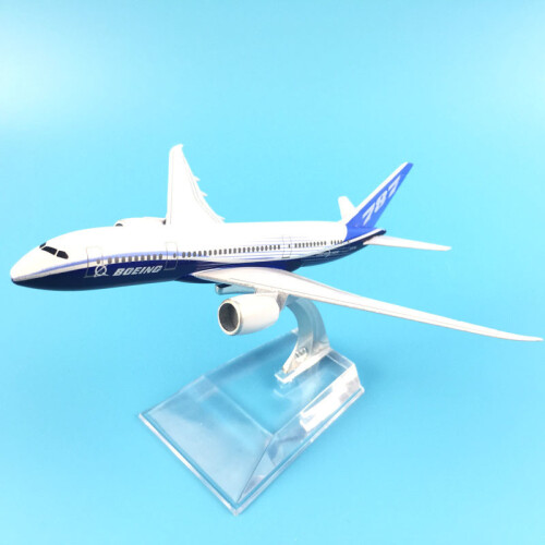 Plane Aircraft Model Diecast Metal Model Airplane 16cm 1:400 Boeing 787 ...