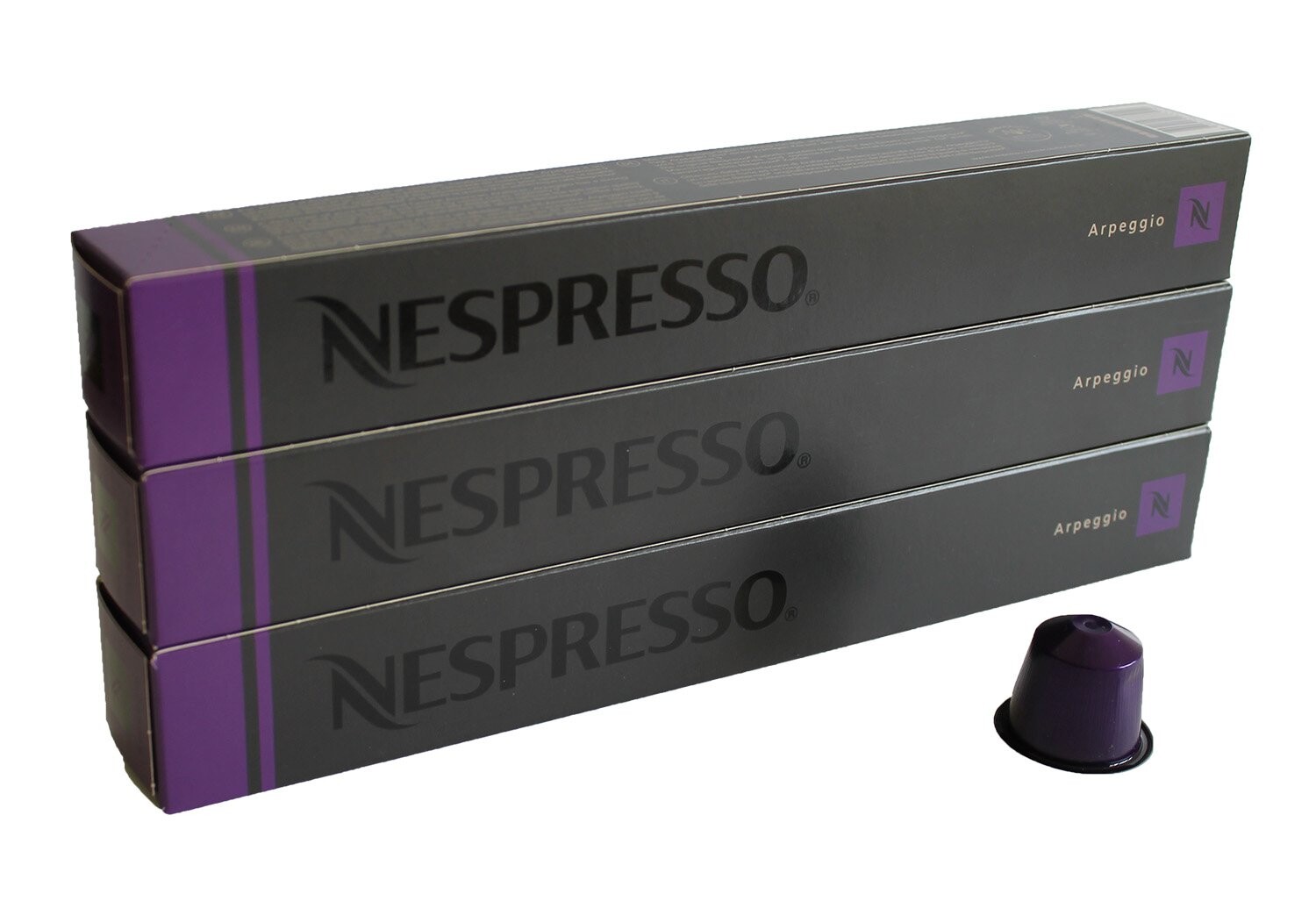 Nespresso Capsules Lilac ? 30 x Arpeggio ? Original Nestle ? Espresso ...