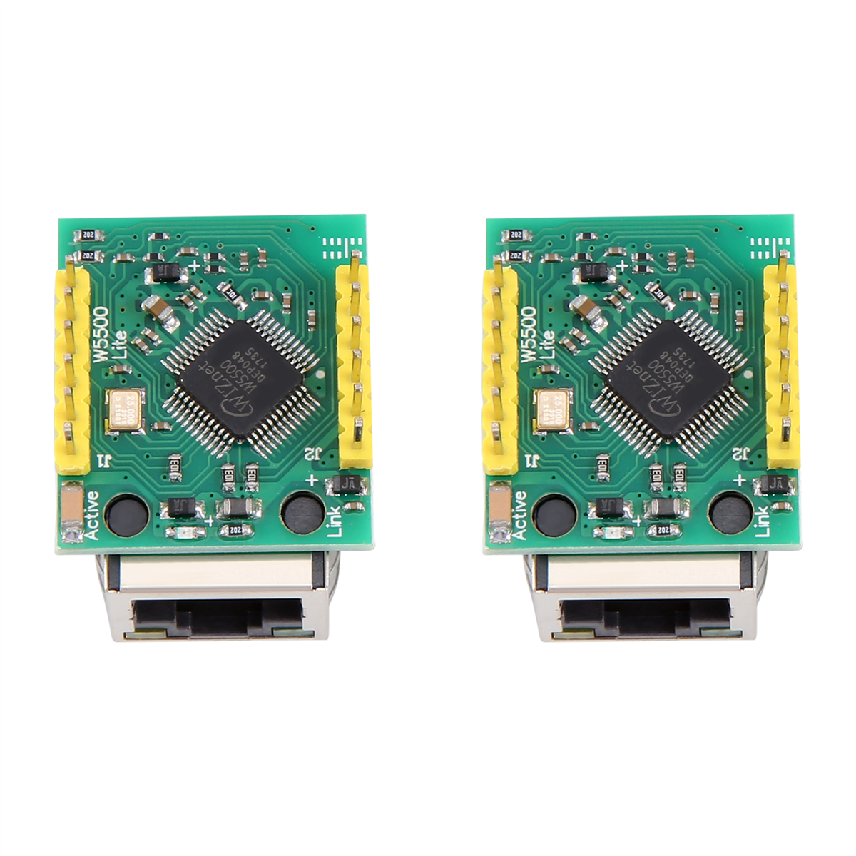 2PCS/LOT -ES1 W5500 Chip New SPI to LAN/ Ethernet Converter IP Mod ...