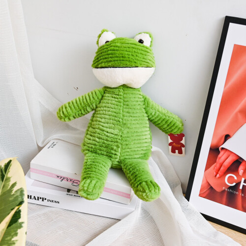 (Frog, 50cm) Striped Panda Dinosaur Panda Frog Plush Toy Stuffed Animal ...