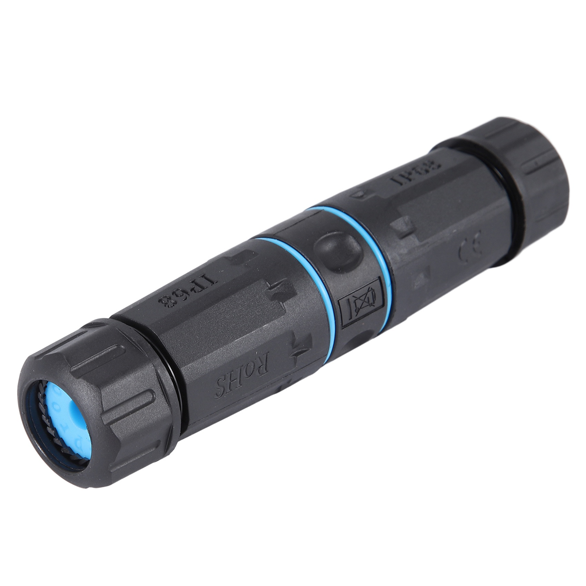 5 Pcs RJ45 Connectors IP68 Waterproof Shielded (STP) Cat6 Ethernet LAN ...