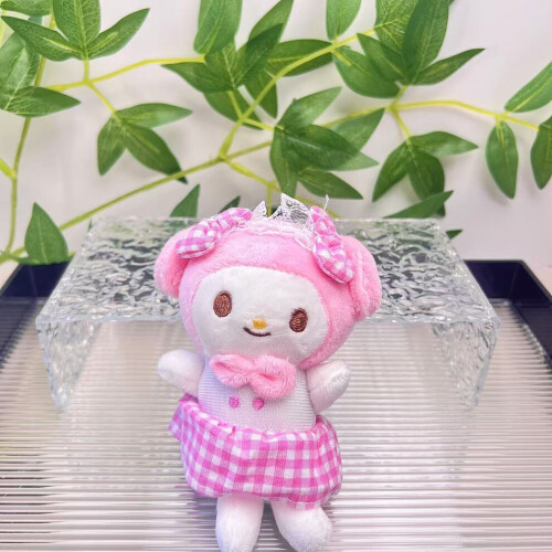 (Pink Melody) Kuromi Αξιολάτρευτο Sanrio Λούτρινο Παιχνίδι Μπρελ on OnBuy