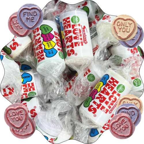 Swizzles Sweets Love Hearts - 50 x Love Hearts Sweets - Multipack Love ...