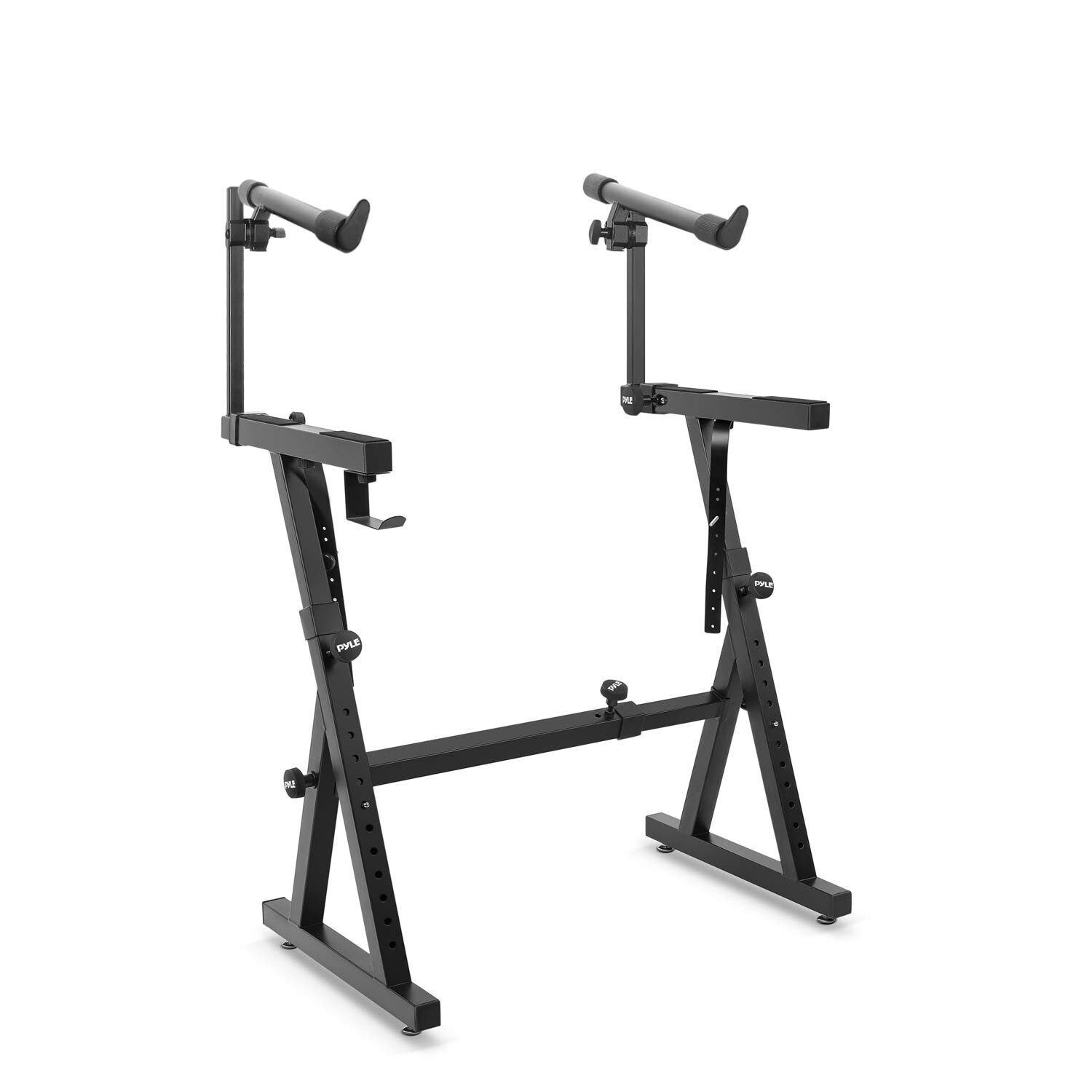 PYLE Heavy-Duty Multi-Functional Music Stand - Z Style & Portable 2nd ...