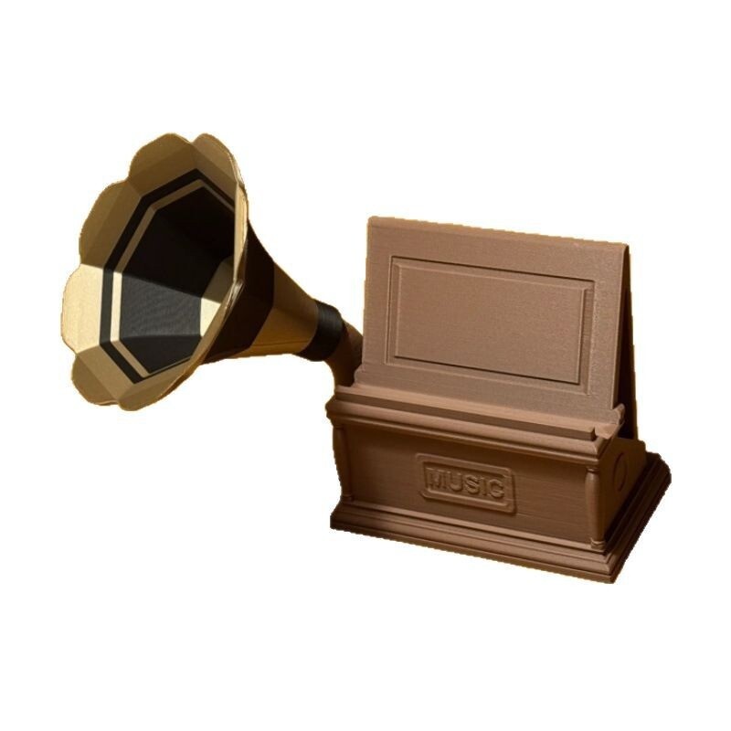 Passive speaker amplifier for mobile phones, 3D printed ornament ...