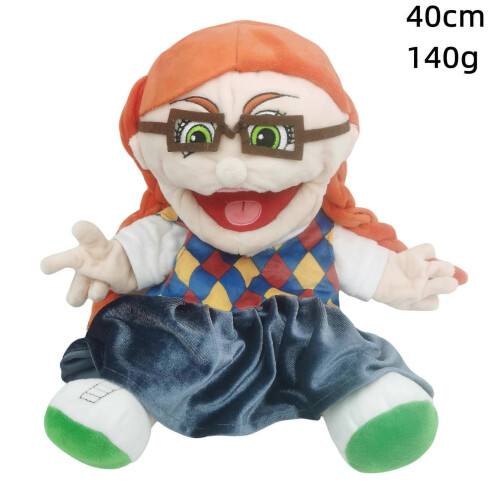 (Chef PP) Poppy hand puppet doll playtime doll plush toy Jeff doll on OnBuy