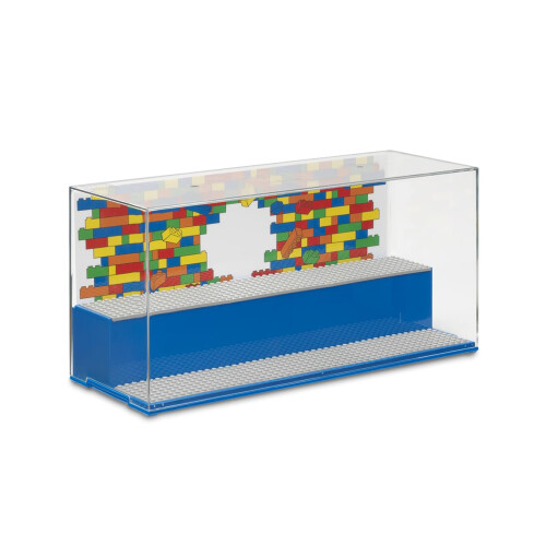LEGO Play & Display Case with Grey Baseplates: Secure, Dust-Free ...