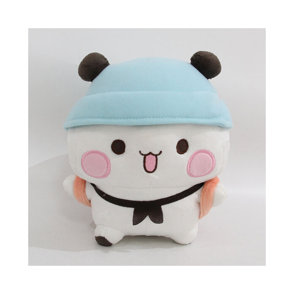 (Blanc) Yier Panda émoticône peluche poupée dessin animé Animal ...