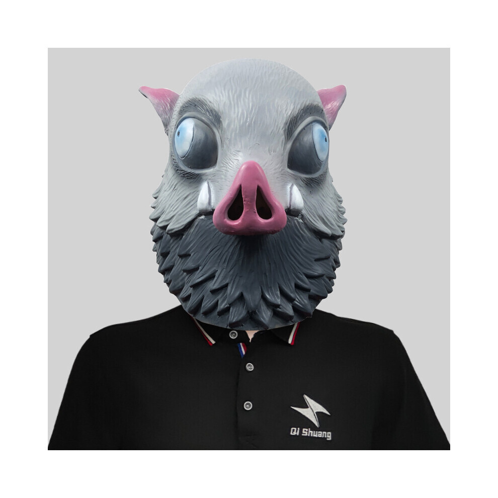 (Inosuke enfants) Hashibira Inosuke animaux masque drôle Halloween ...