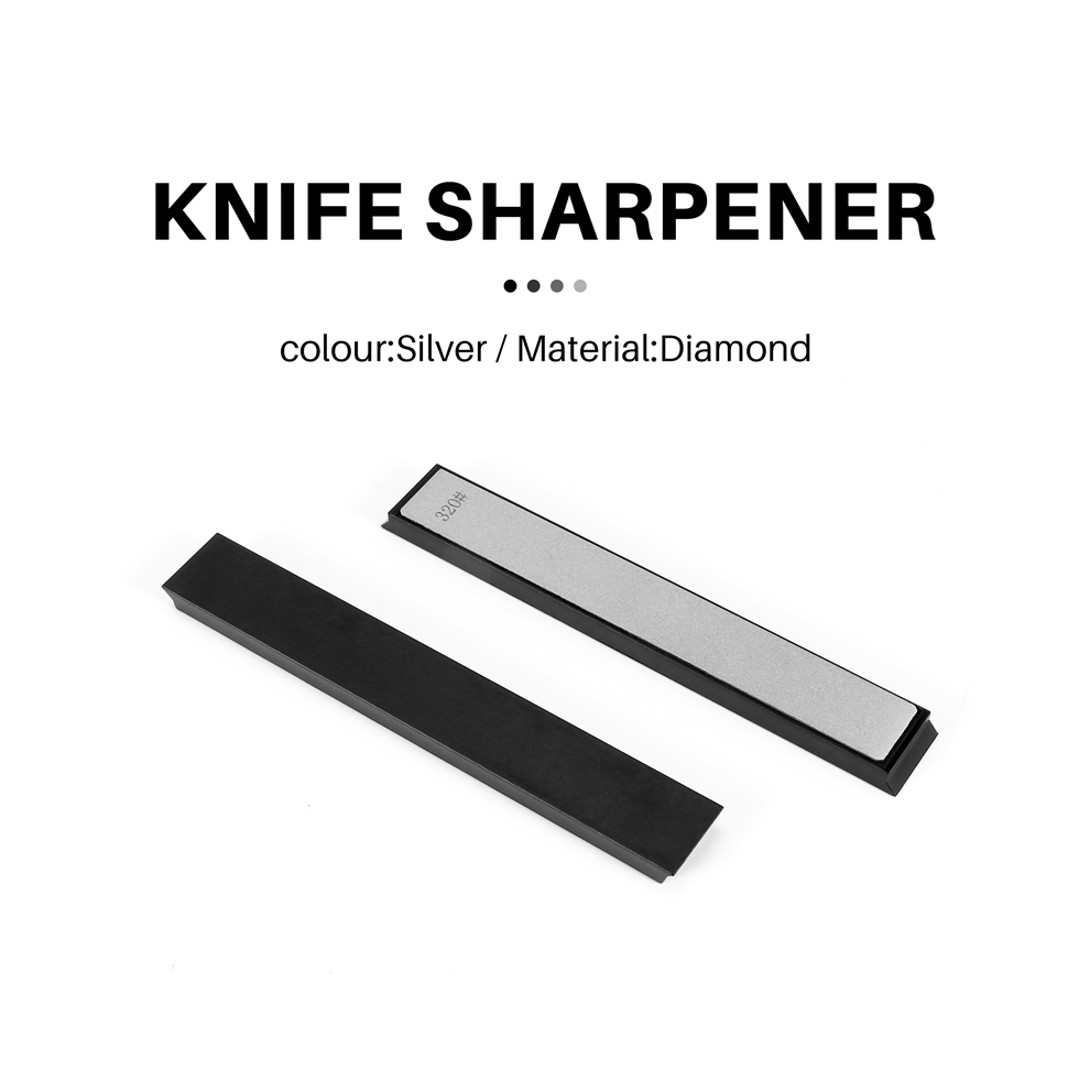 Diamond Sharpening Stones Set Fixed-Angle Cutter Sharpener, 240/320/400 ...