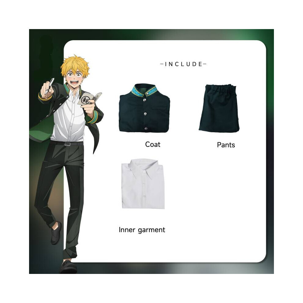 (Akihiko Nirei, S) Costume de Cosplay de vent d'anime Breaker Haruka ...
