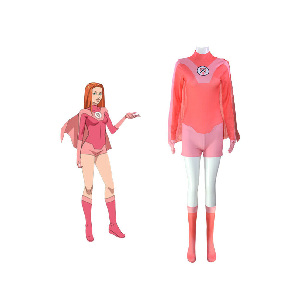 (Atom Eve, L) Costume da cosplay, tute invincibili, mantello da eroe ...