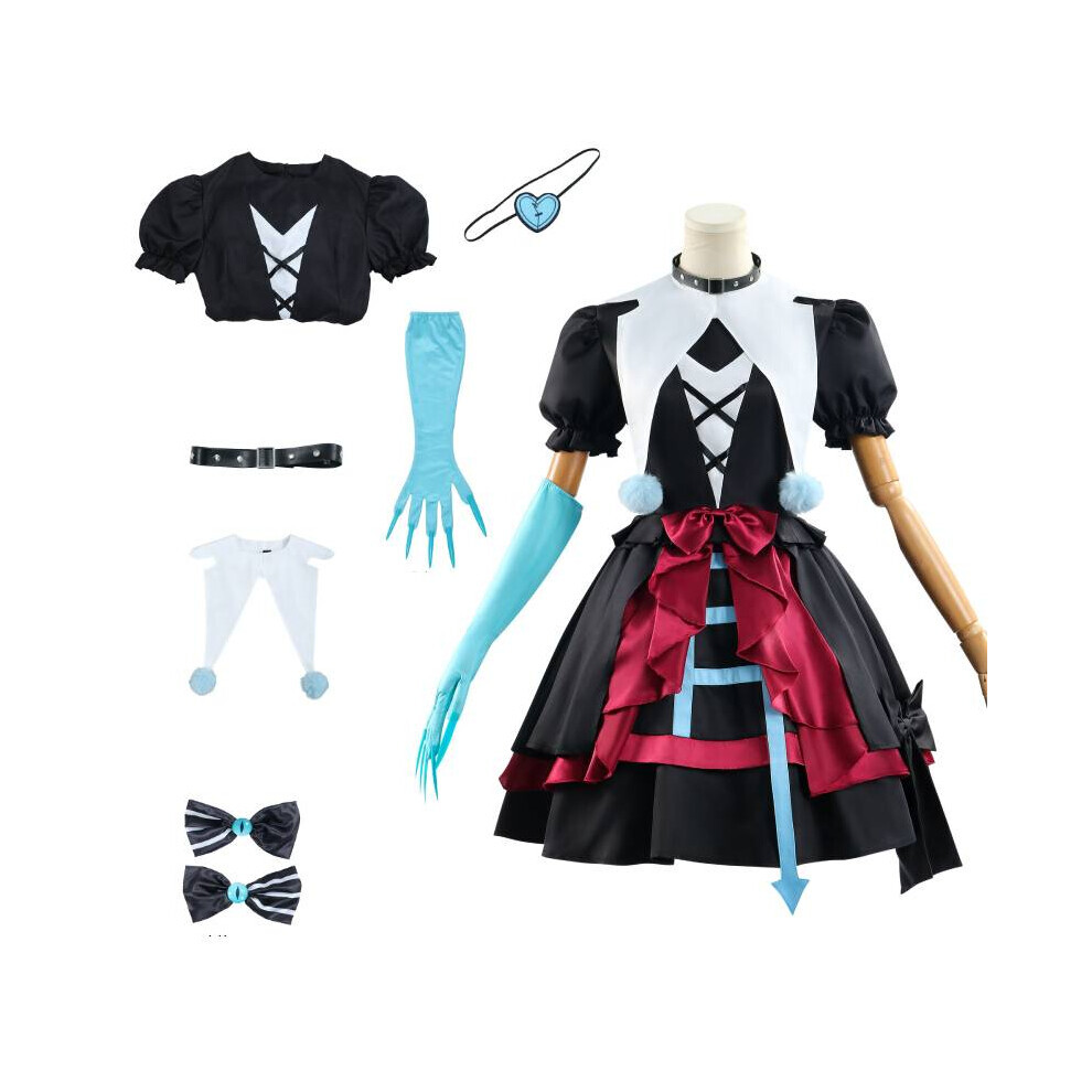 (M) Eggy Party Mute Stella Cosplay Costume Mode Halloween Party Play ...