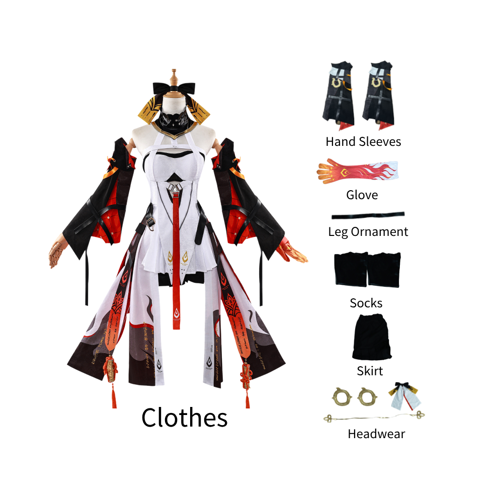 (XXL) Wuthering Waves personnage de jeu Changli Cosplay Costume ...