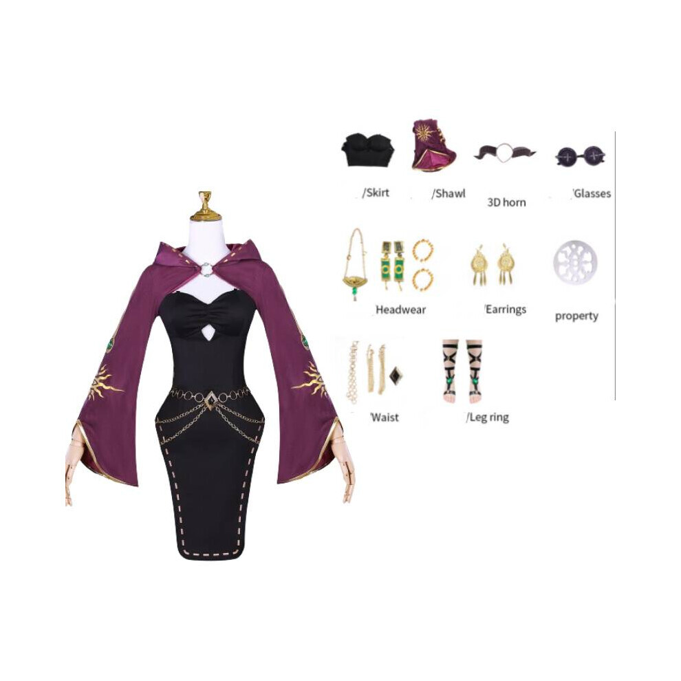 (XL) Ⅴ Identidad Fiona Gilman Disfraz de Cosplay Personajes Virtuales ...