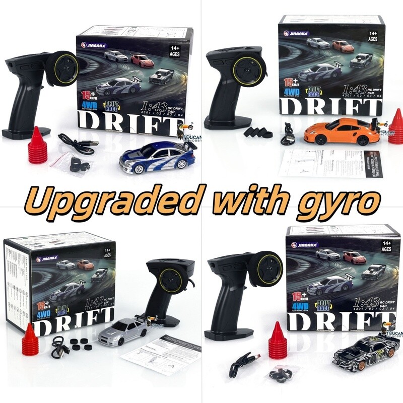 (4304G) 1/43 RC Drift Car avec gyroscope amélioré Ver 2.4G Radio ...