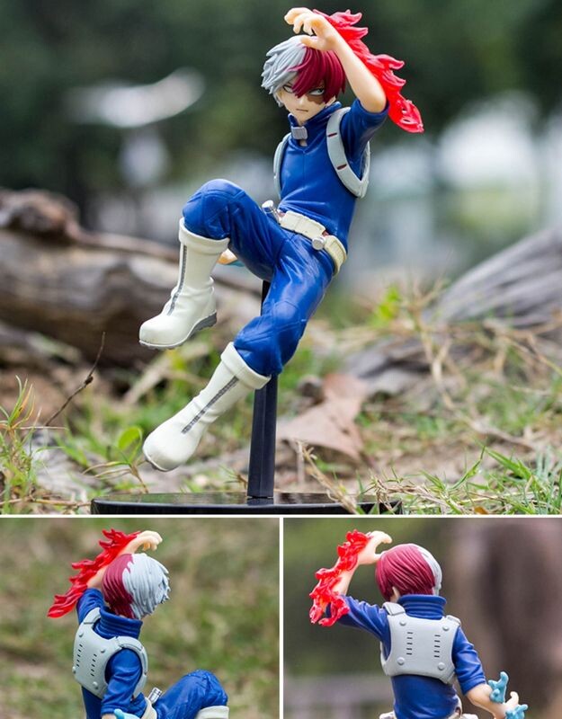 (shoto opp bag)Anime My Hero Academia Figure PVC Age of Heroes Figurine ...