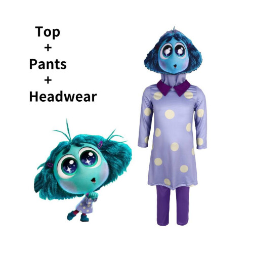 (Envidia, 110) Disfraz de cosplay de Inside Out 2, mono, personaje de ...