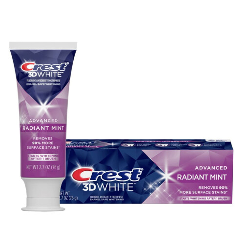 Pasta dental blanqueadora Crest 3D White Radiant Mint de 79 g on OnBuy