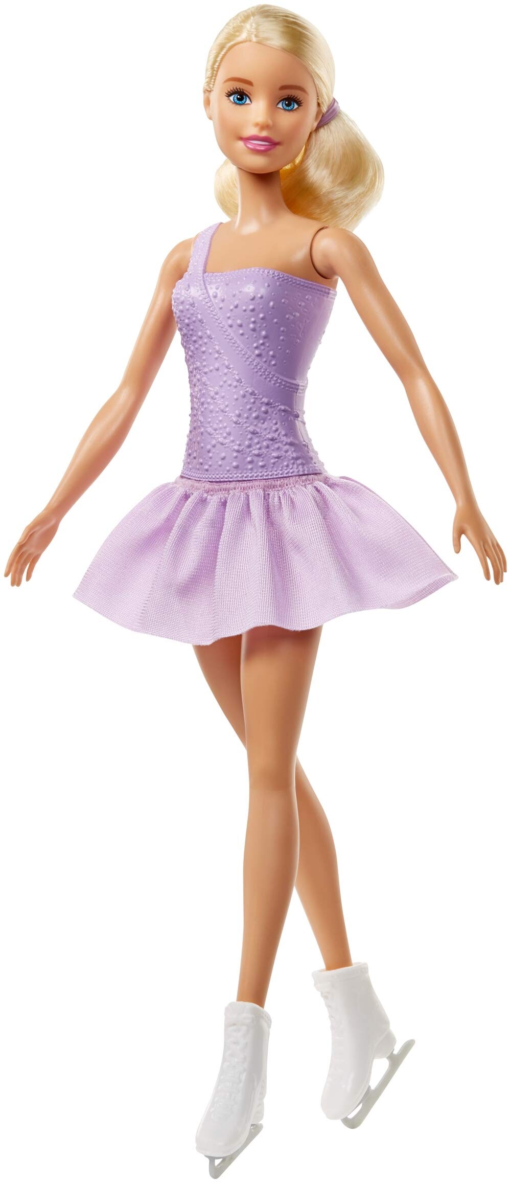 Poup e Barbie patineuse artistique habill e en tenue violette on OnBuy