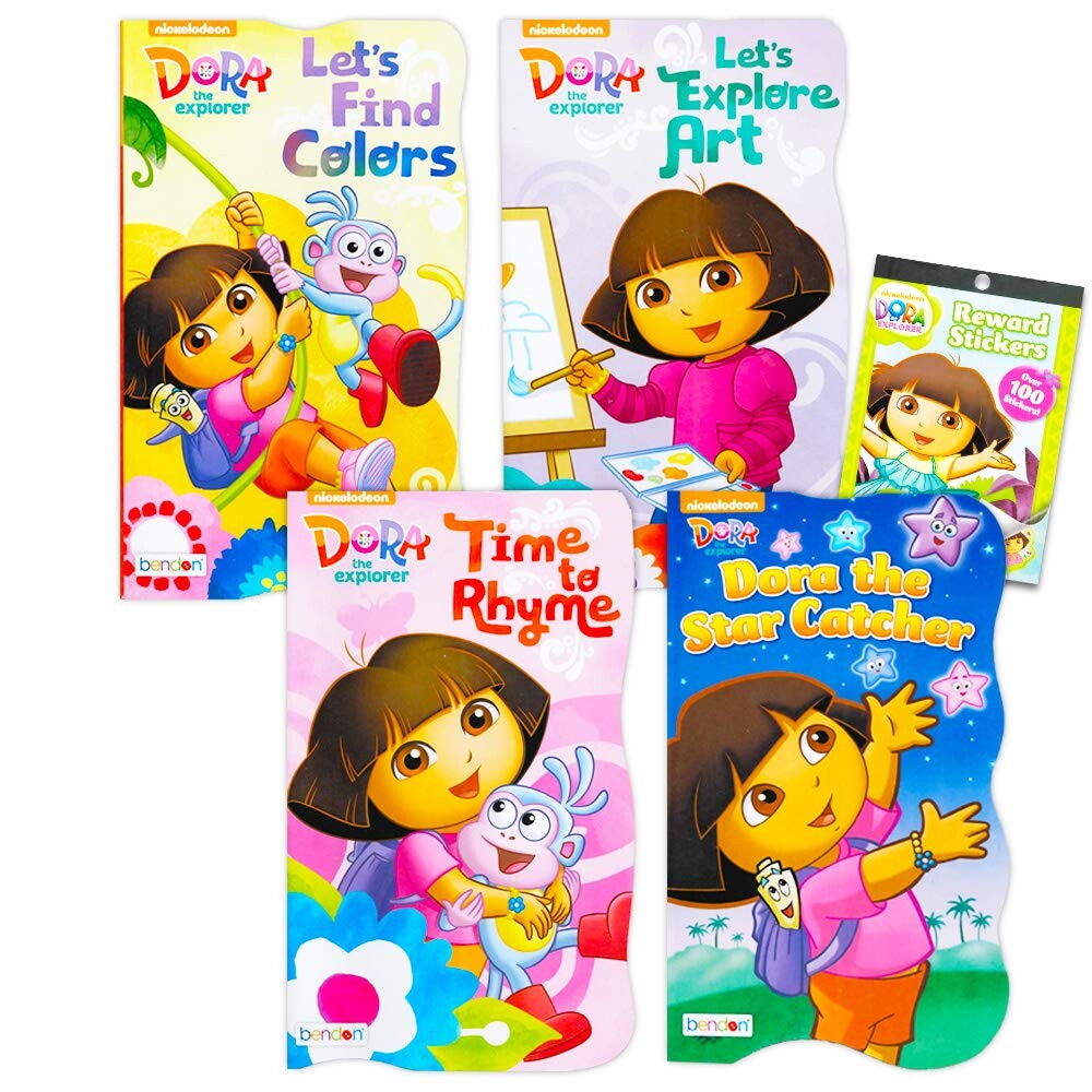 Nickelodeon Dora The Explorer Board Books for Kids Toddlers ~ Bundle of ...