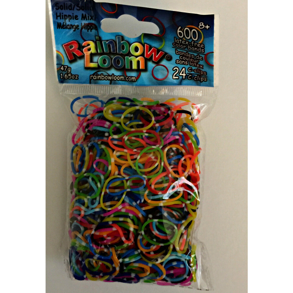 Hippie Mix Polka Dot Mehrfarbige Gummib?nder Nachf?llpackung - 600 B ...