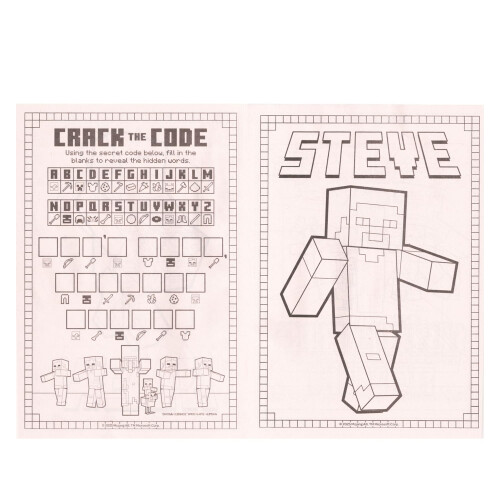 Minecraft Ultimate Coloring and Activity Book Set - Minecraft Coloring ...