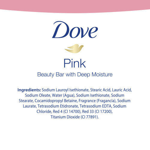Dove Beauty Bar, Pink 4 oz, 8 Bar on OnBuy