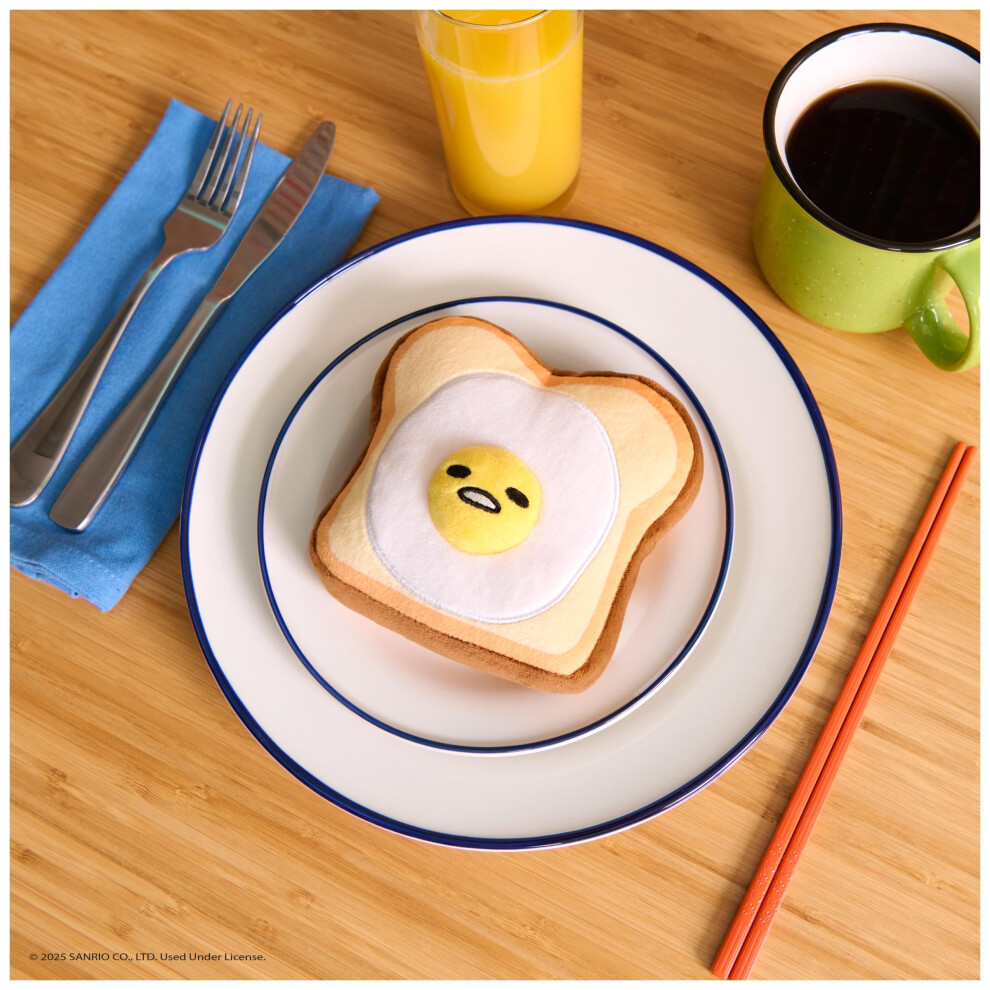 GUND Sanrio Gudetama The Lazy Egg Stofftier Gudetama Egg Toast ...
