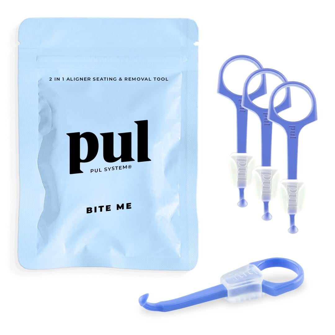 PUL 2 in 1 Chewies & Clear Aligner Removal Tool Combo by The Pultool ...