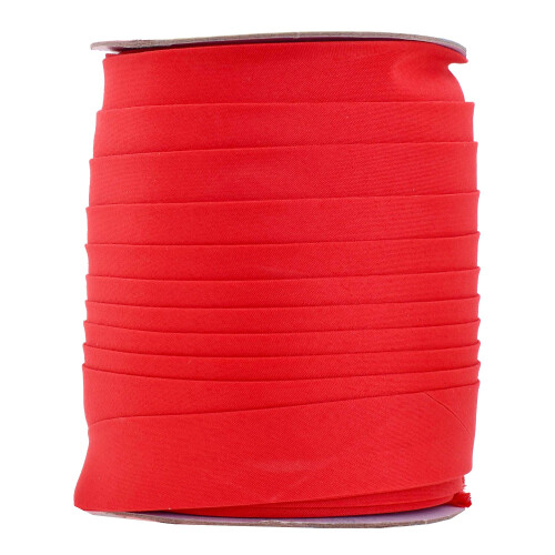 Mandala Crafts Double Fold Bias Tape - 55 Yds Red Bias Tape Double Fold ...