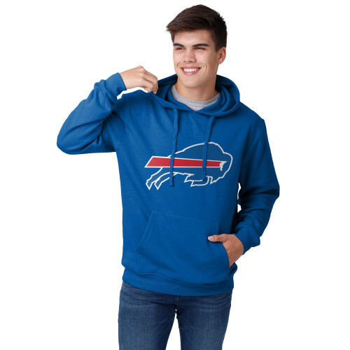 Sudadera con capucha lisa con el logotipo est ndar de la NFL para hombre de FOCO, color del ...